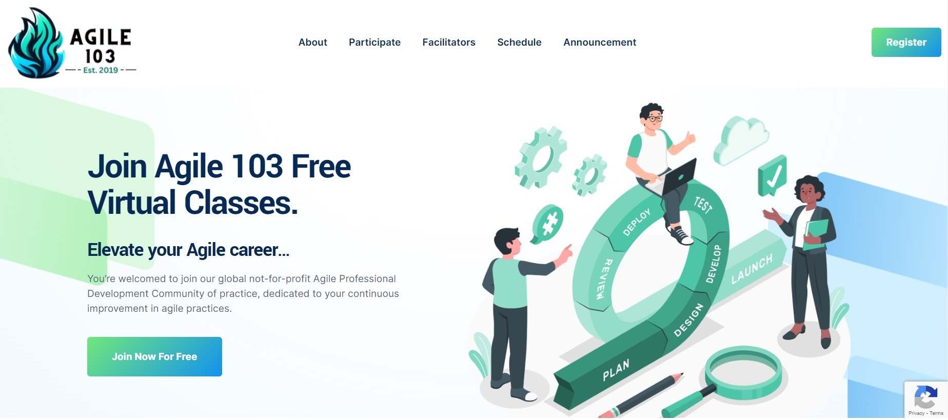 Join Agile 103 Community of Practice for Free Today.